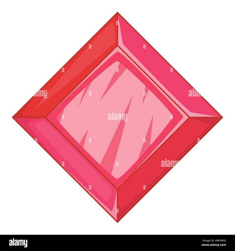 Ruby Icon Cartoon Style Stock Vector Image And Art Alamy