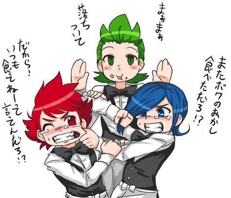 Cilan Cress And Chili Pokemon And 1 More Drawn By Kitsune Tsuki