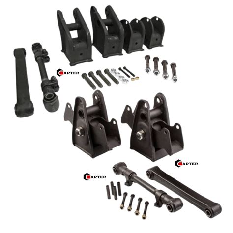 9700 Tandem Hdss Hutch Suspension Kit Complete Weld On System No