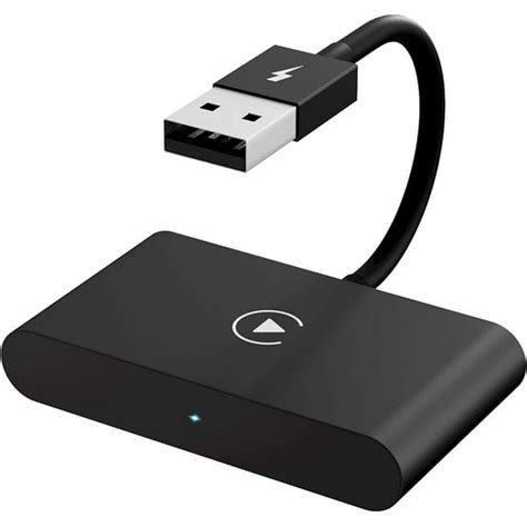 2023 Upgraded Wireless Carplay Adapter Plug And Play For Wired Cars Ios 10 And Cars From 2015