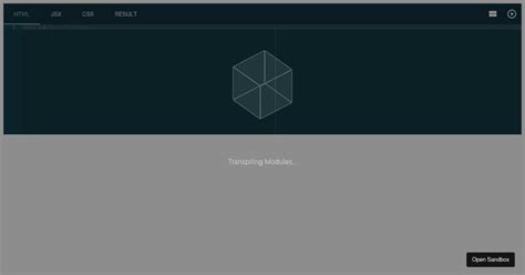 React Sandbox Editor With Materialui Codesandbox