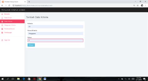 Display Of Lecturer Data The Description Of Figure 4 Is A Display Of Download Scientific