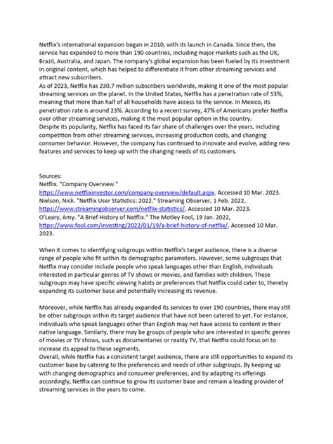 Adpr Pdf Netflix Target Audience