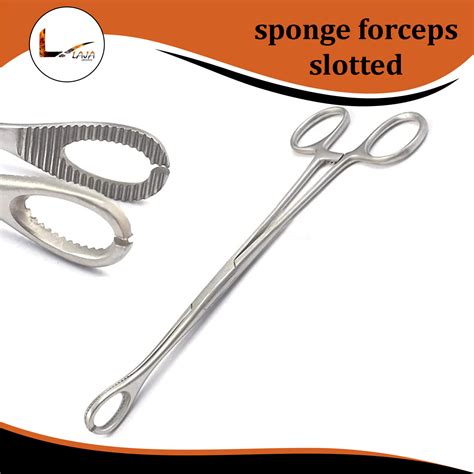 Ear Lip Navel Nose Tongue Septum And Sponge Forceps Clamp Body Piercing