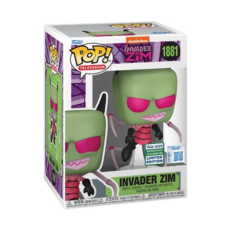 Nickelodeon Invader Zim Invader Zim With Spider Legs Pop Vinyl Nickelodeon Invader Zim Invader Zim With Spider Legs Pop Vinyl