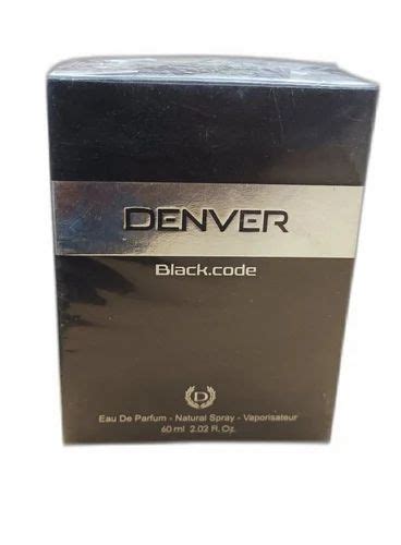 Men Floral Denver Black Code Deodorant Box Packaging Size 60mll At