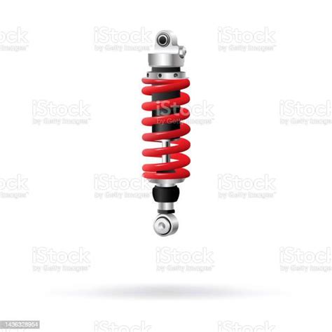 벡터 일러스트 레이 션 자동차 충격 흡수기 스티어링 휠 현실적인 3d 아이콘 서스펜션 운송 수단 부품에 대한 스톡 벡터 아트 및 기타 이미지 서스펜션 운송 수단 부품
