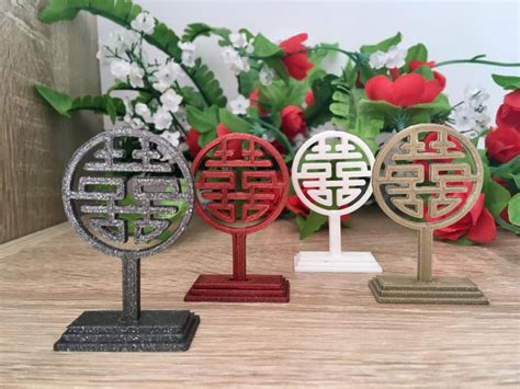 Feng Shui [ Fu Blessing Lu Prosperity Shou Longevity Xi Double Happiness ] Confetti