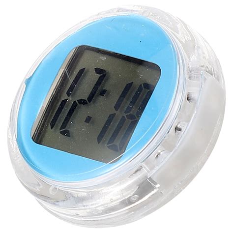 Small Digital Clock Motorcycle Accesories Stick On For Classroom Tiny Instrument Battery