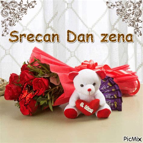 Srecan Dan Zena  Animado Gratis Picmix