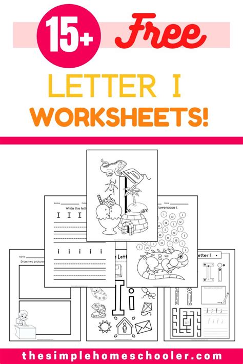 Letter I Worksheets Letter I Crafts Letter I Activities For
