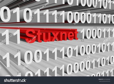 Stuxnet Binary Code 3d Illustration Stock Illustration 347646560 Shutterstock