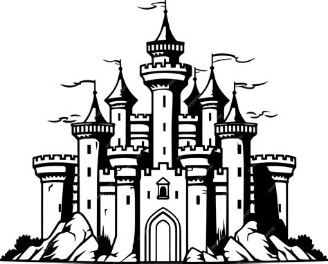 성 실루 터 일러스트레이션 프리미엄 벡터