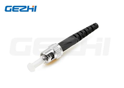 Ftth Fiber Optic Connector St Upc Singlemode Simplex Connector With Black Ftth Fiber Optic Connector St Upc Singlemode Simplex Connector With Black