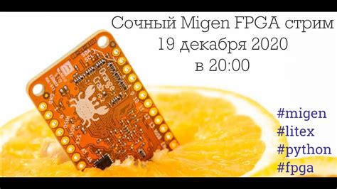 Сочный Migen FPGA стрим migen litex python fpga rust riscv YouTube