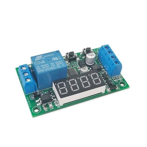 Delay Relay Module Pulse Trigger Power Off Cycle Timing Circuit Switch