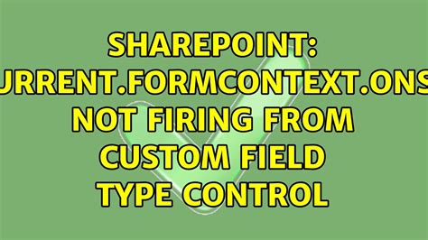 sharepoint spcontext current formcontext onsavehandler not firing from
