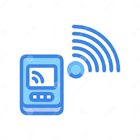 Innovative Rfid Reader Design Icon Stock Illustration Illustration Of