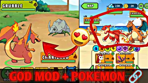 New Latest Dynamon World God Mod One Hit Kill All New Pokemon Mod Latest Mod Apk