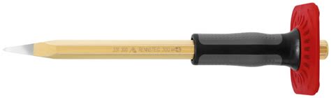 Point Tip Chisel Hexagon Rubber Handle 300 X 16 Mm Rennsteig