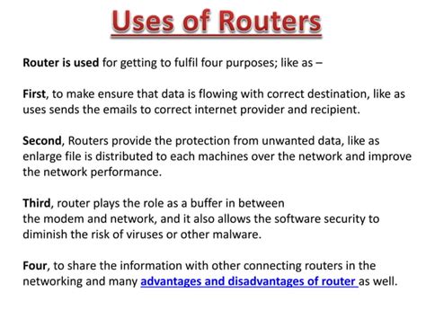 What Is Router Functions Uses Types Of Routers With Examples Pptx