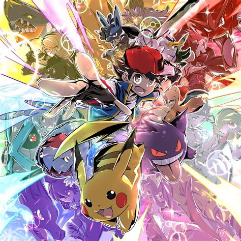 Pikachu Gardevoir Cynthia Ash Ketchum Leon And 20 More Pokemon And 1 More Drawn By
