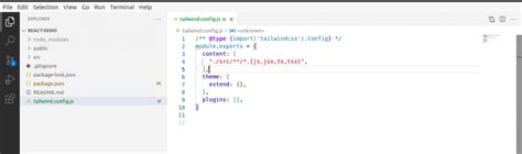 tailwind css setup tailwind with react to the new blog