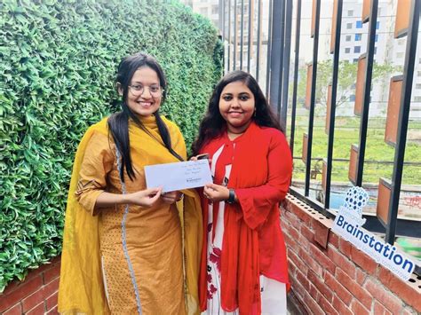 Achievement Gratitude Farhanasbrainstation Careergrowth Somaiya Afrin Eva Khondokar 16