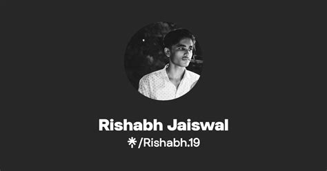 Rishabh Jaiswal Twitter Instagram Facebook Linktree