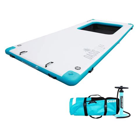 Driftsun Mesa Oasis Inflatable Floating Water Dock Platform Island 15 X 6 5 Ft Wish