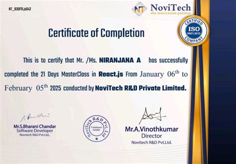 reactjs webdevelopment novitech learningneverstops