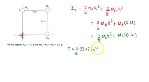 solved problem consider an object made up of three compact masses
