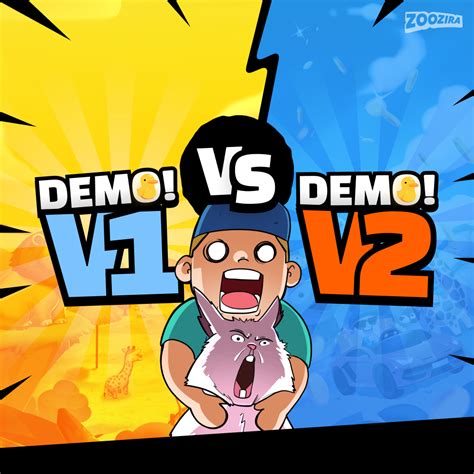 Compare The Demo Game Test Version 1 And Version 20 By Zoozira Medium
