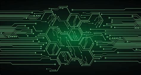 Cyber Circuit Vector Art Icons And Graphics For Free Download