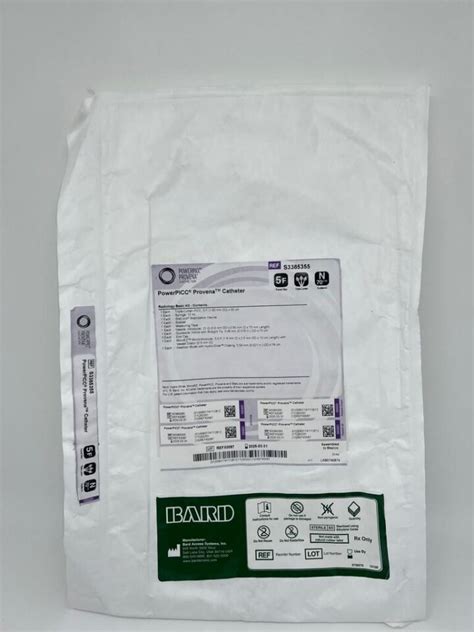 New Bard 3385355 Power Picc Provena Catheter 5f Disposables General For Sale Dotmed Listing