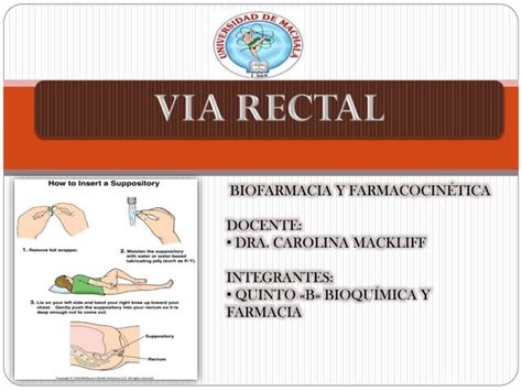 Vías De Administración De Medicamentos Pptx