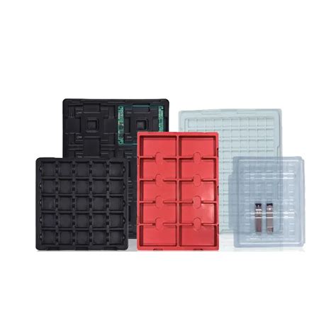 리놀사 커스텀 방전 Pvc 트레이 Esd 플라스틱 블리스터 포장 트레이 중국 리놀사 커스텀 방전 Pvc 트레이 Esd 플라스틱 블리스터 포장 트레이 제조업체 공급업체