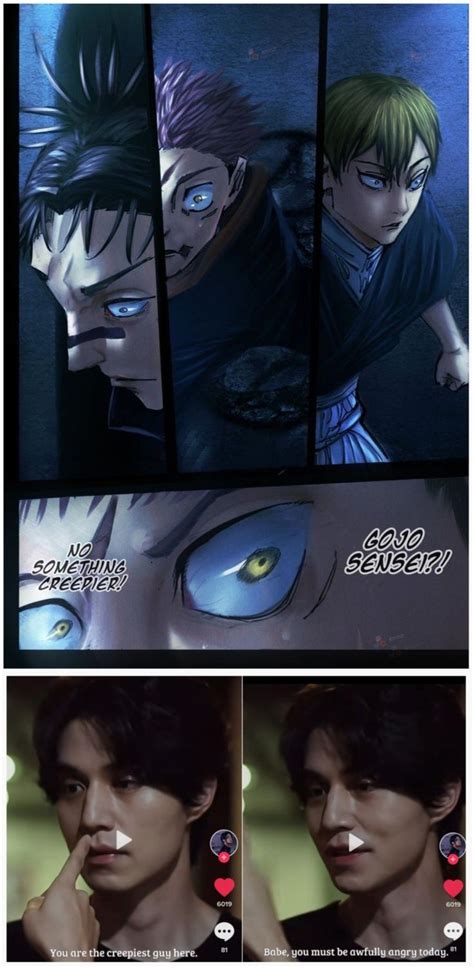 Jjk Jujutsukaisen Yuji Gojo Goyuu Gojoxitadori Strangersfromhell