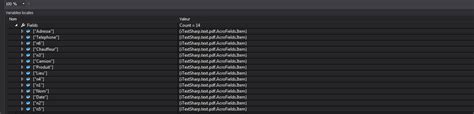Net Itextsharp Acrofields In Random Order Stack Overflow