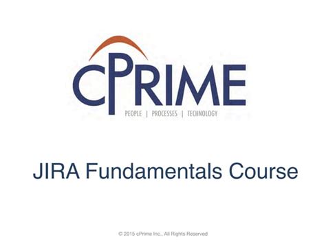 Jira Fundamentals Coursepdf Technology And Computing