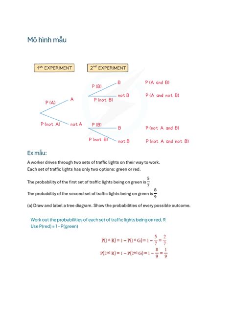 110325 Bài Tập Tree Digram Probability Pdf Zoology Animals And Humans