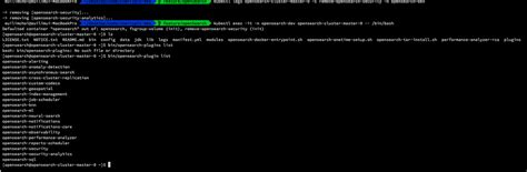 Remove Security Plugin With Initcontainer Opensearch Opensearch