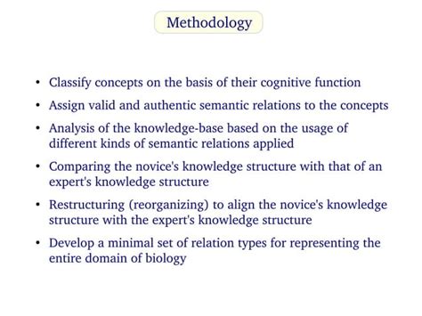 Knowledge Organizers Of Cell Biology Ppt