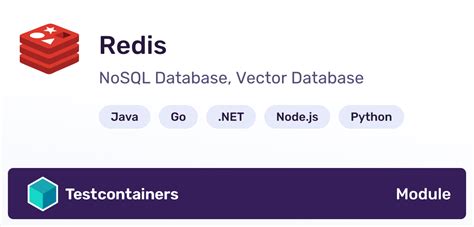 testcontainers redis module