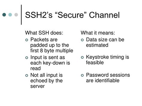 PPT Secure Shell SSH PowerPoint Presentation Free Download ID
