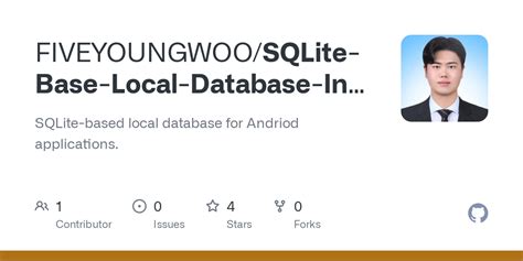 Github Fiveyoungwoosqlite Base Local Database In Android
