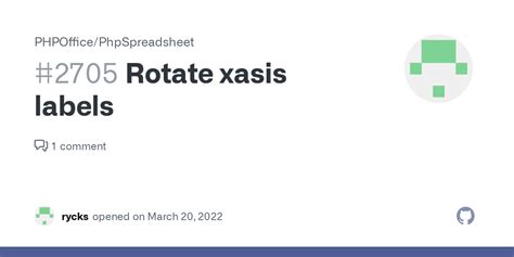 rotate xasis labels · issue 2705 · phpoffice phpspreadsheet · github