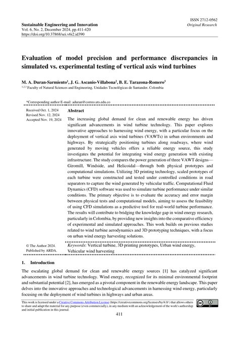 Pdf Evaluation Of Model Precision And Performance Discrepancies In Simulated Vs Experimental