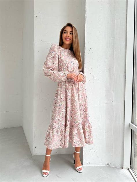 ️сукня міді в квітковий принт — ціна 2599 грн у каталозі Сукні міді Купити жіночі речі за