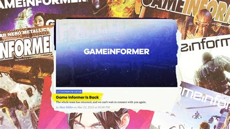Game Informers Return Is A Huge Win For Gamers But At What Cost